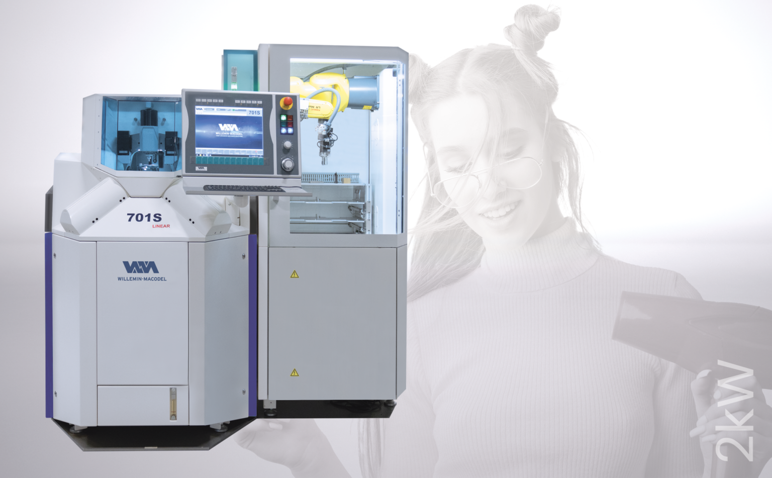 Centre d'usinage 701S : un bijou pour les horlogers - Willemin-Macodel